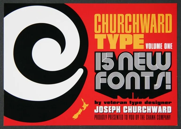 Joseph Churchward - Typographer by Donna Robertson - DigitalNZ