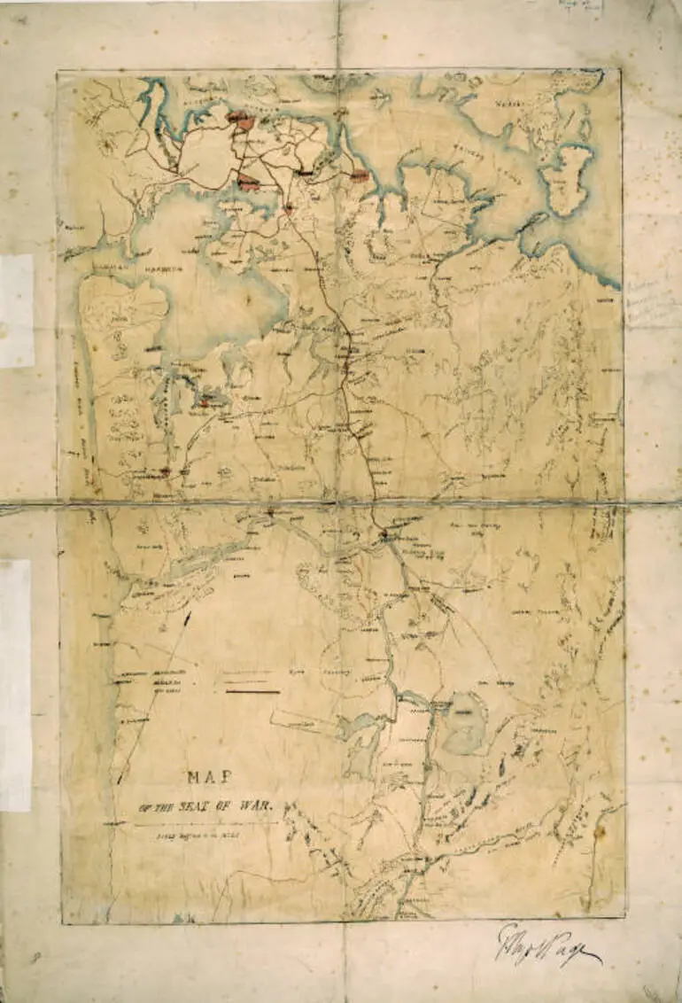 War in the Waikato ( 1863 - 1865) by Janice - DigitalNZ