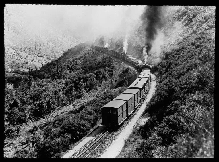 Rimutaka Tunnel opens 1955 by squiggle_top - DigitalNZ