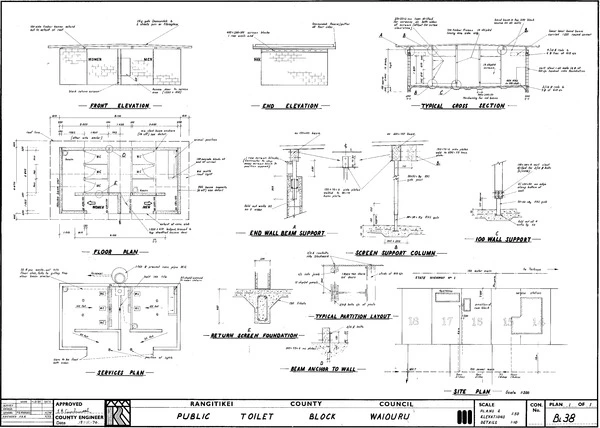 Buildings: Public Toilet Block Waiouru | Record | DigitalNZ