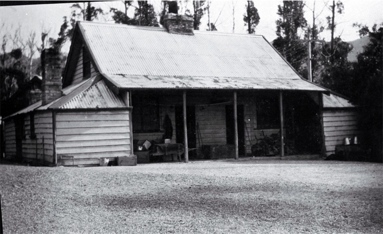 The whare at Purau, Banks Peninsula | Record | DigitalNZ