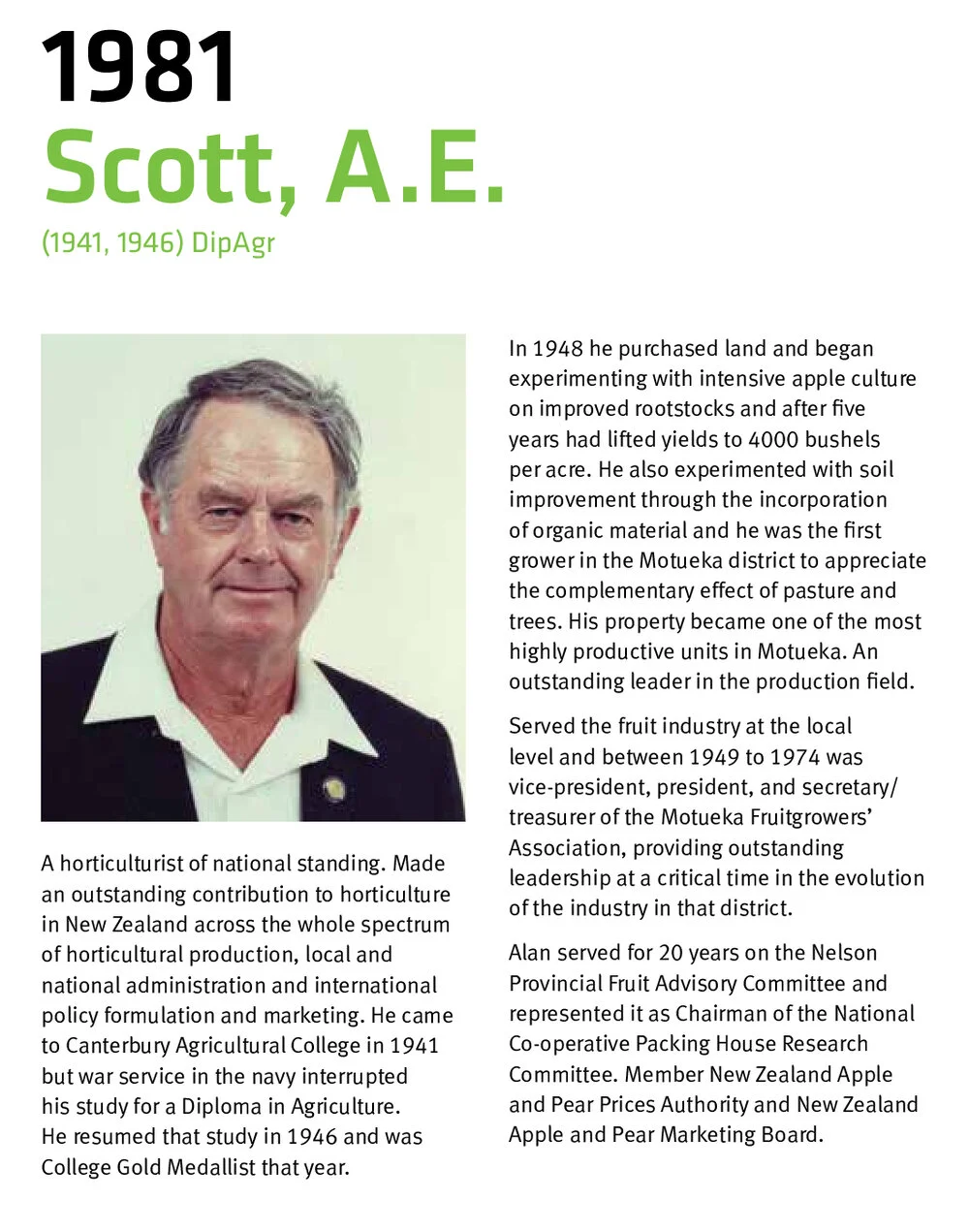 1981 A. E. Scott | Record | DigitalNZ