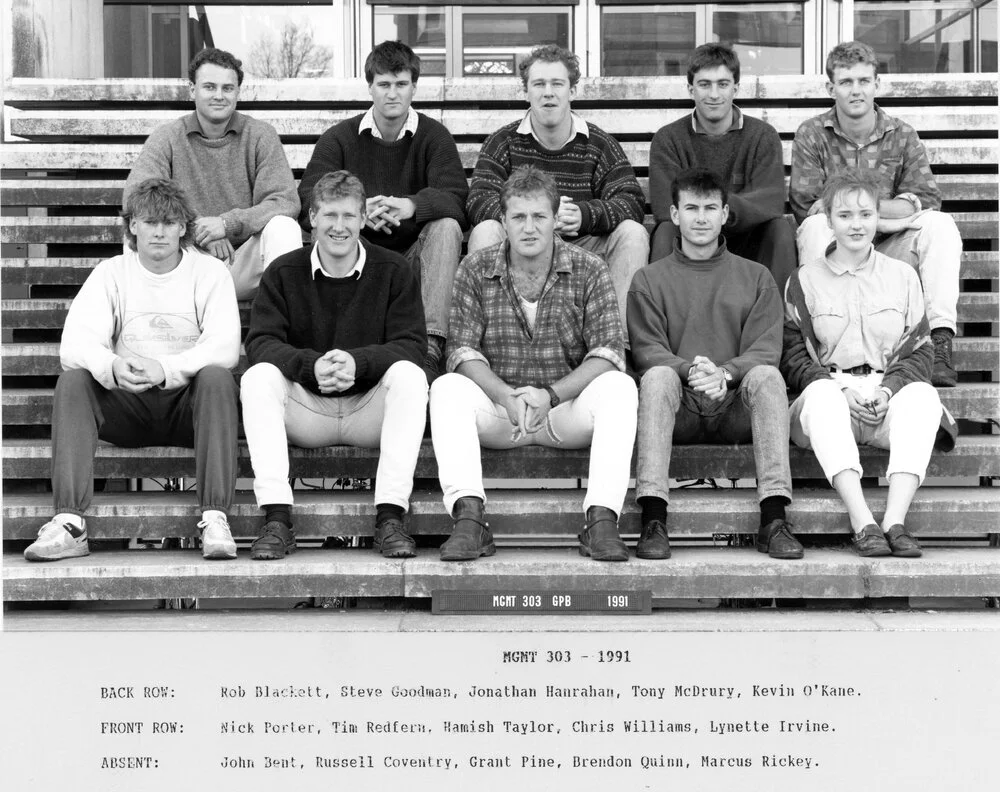 1991 MGMT 303 Group B The Farm Business | Record | DigitalNZ