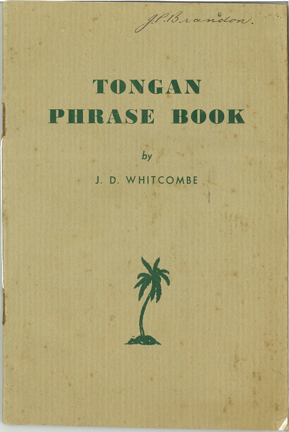 Tongan phrase book | Record | DigitalNZ