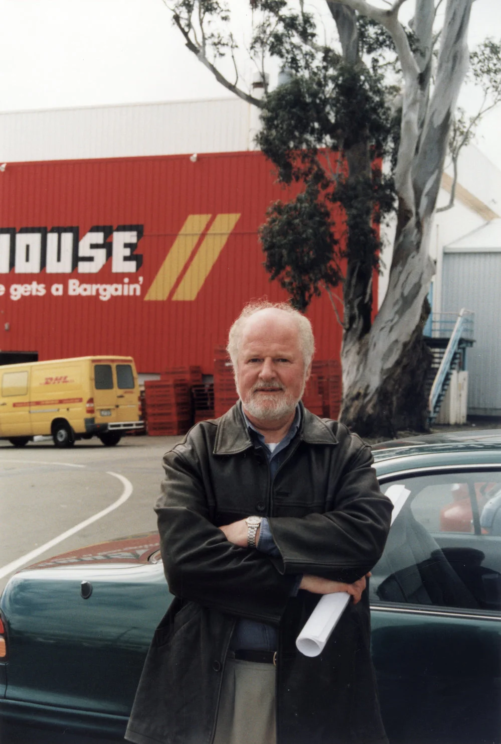 Logan Plaza; owner Lance Cottam with plans of $15m expansion. | Record | DigitalNZ