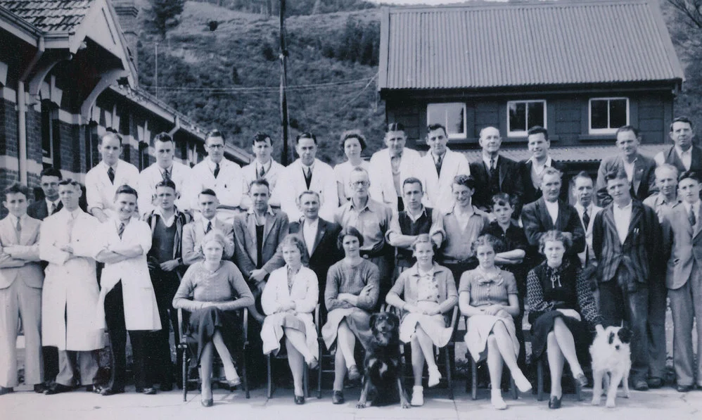 Wallaceville Research Centre staff, 1938 | Record | DigitalNZ
