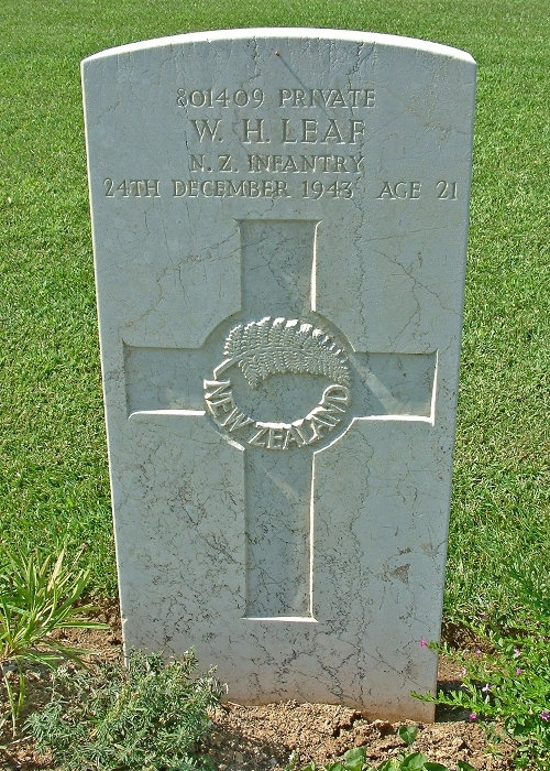 William Henry Leaf's grave | Record | DigitalNZ