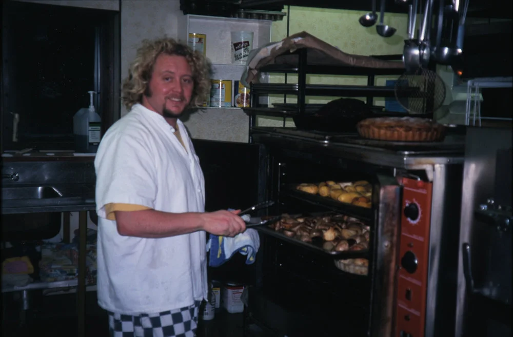 Chef Jeff Reid at Work in the Kitchen | Record | DigitalNZ