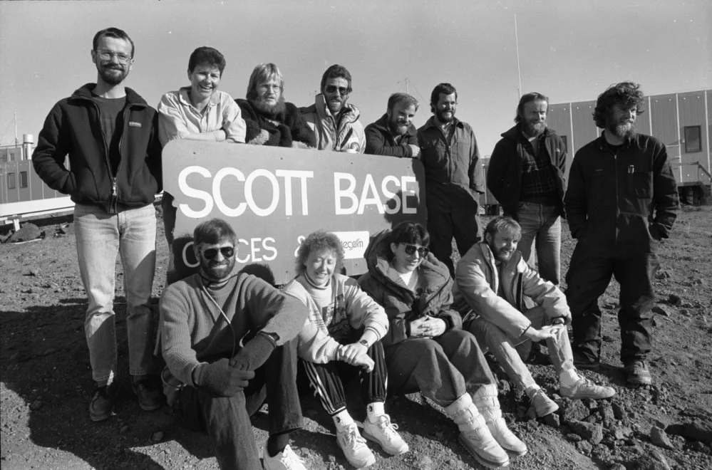 Scott Base winter-over team 1991 | Record | DigitalNZ