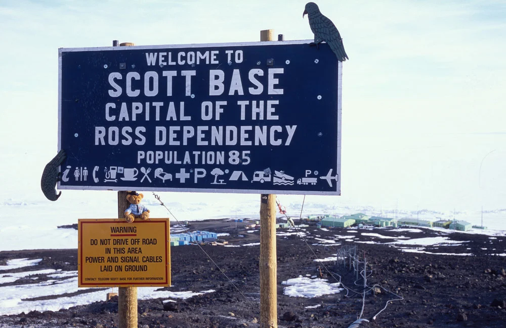 Welcome to Scott Base, Capital of the Ross Dependency | Record | DigitalNZ