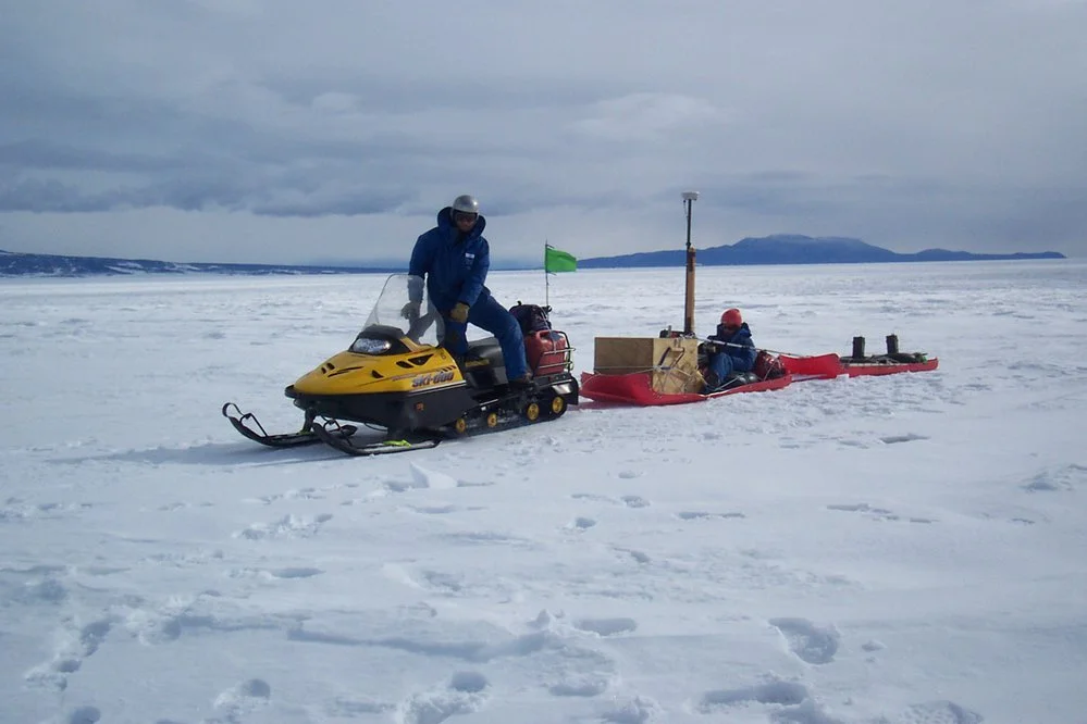 GPR survey and skidoo | Record | DigitalNZ