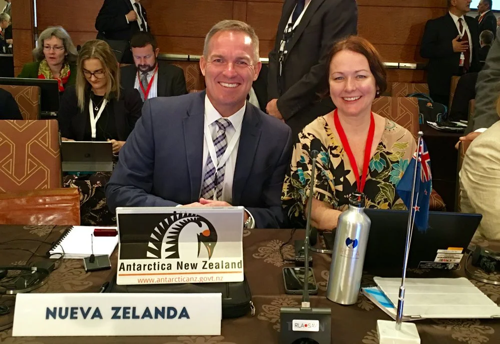 Peter Beggs and Jillian Dempster - Antarctic Treaty Constative Meeting ...