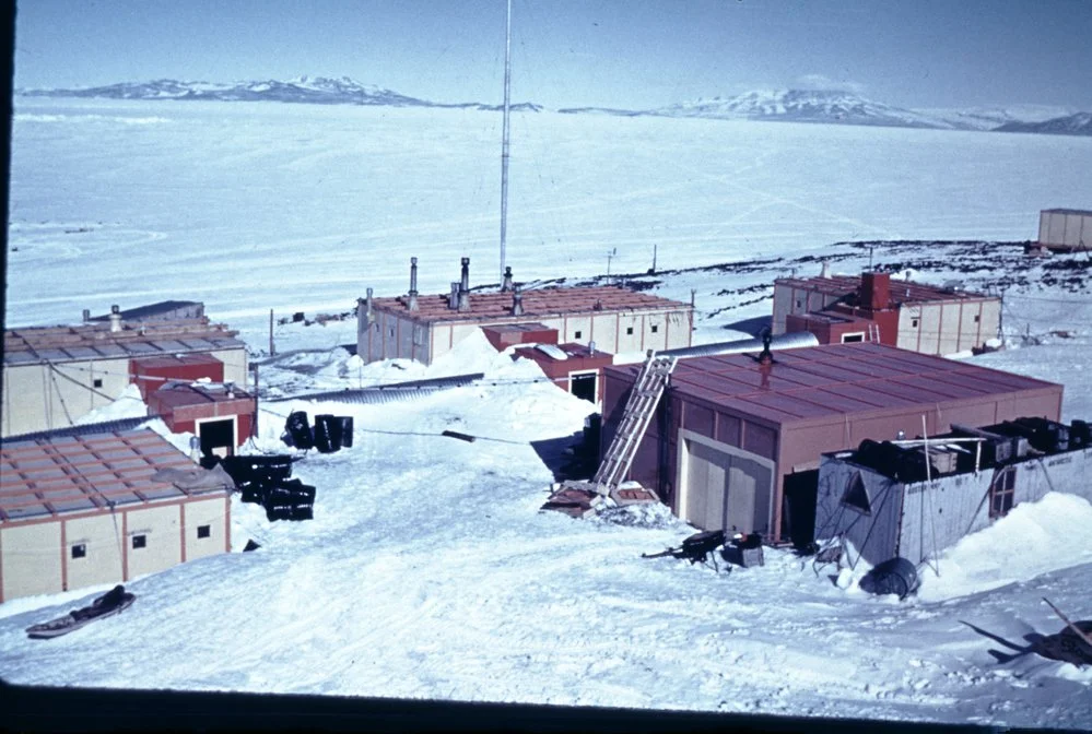 Exterior, Scott Base TAE-IGY era.jpg | Record | DigitalNZ