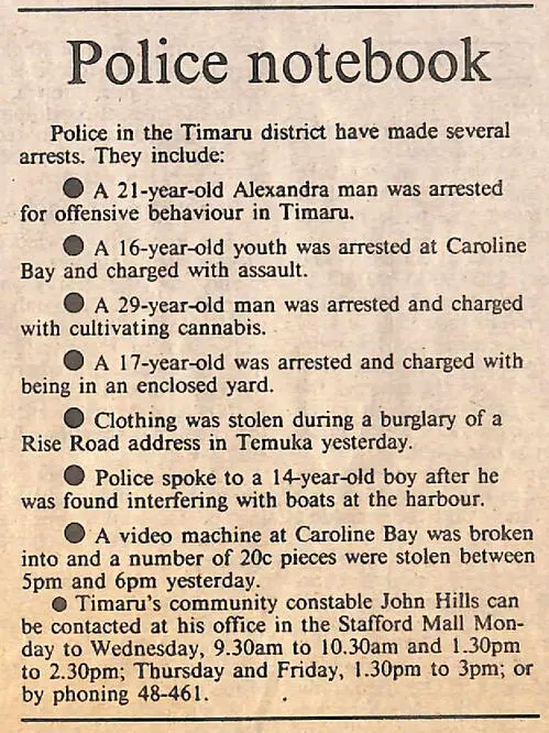 Police notebook | Record | DigitalNZ