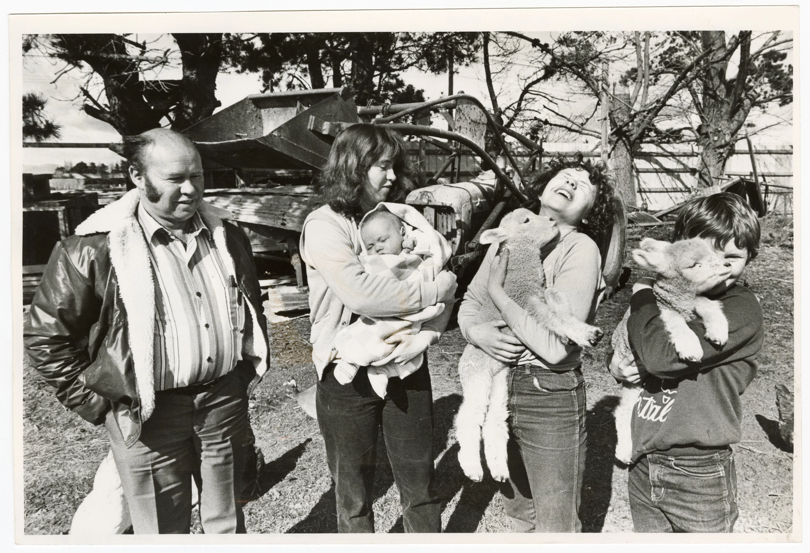 Lambs at the Kenyon household | Record | DigitalNZ