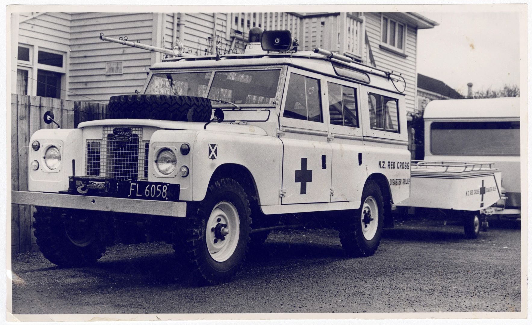 Red Cross mobile disaster relief unit | Record | DigitalNZ