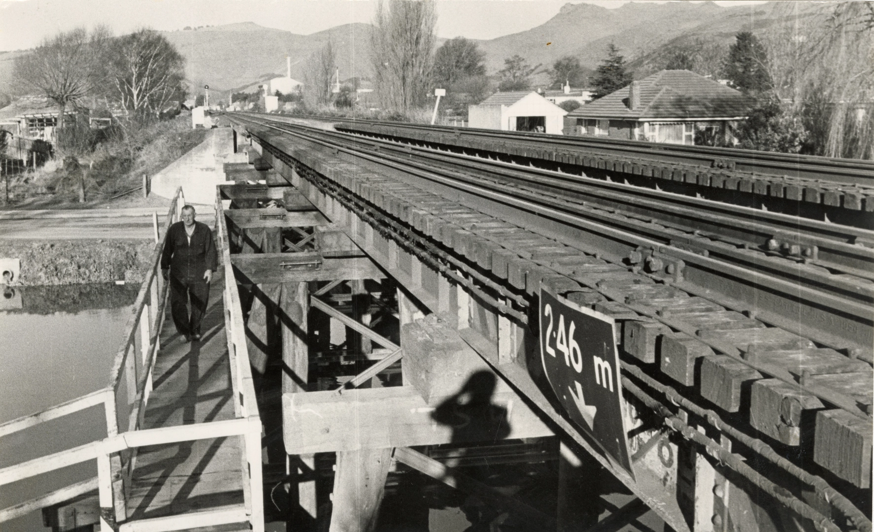 Heathcote River railway bridge, Opawa | Record | DigitalNZ