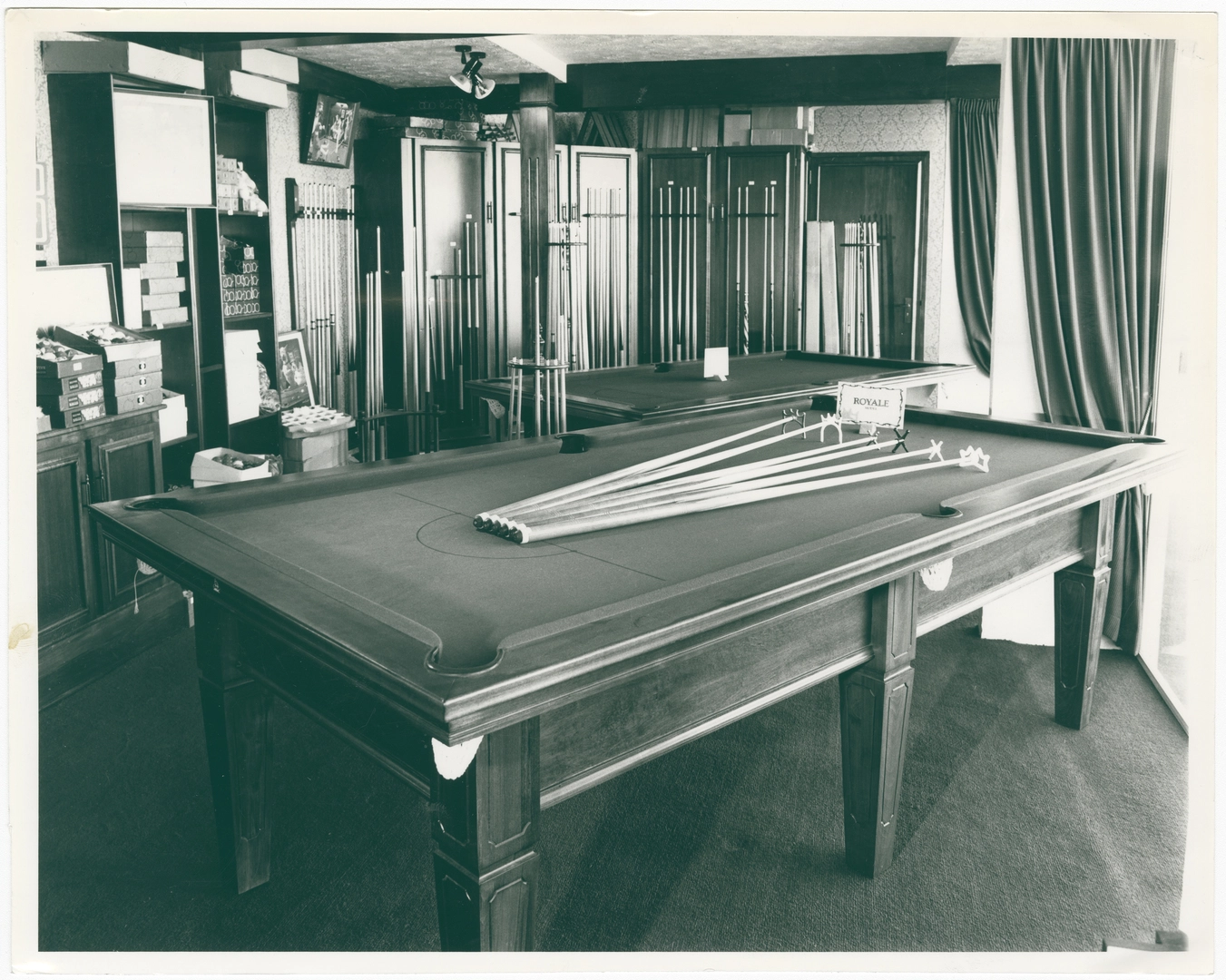 Drake Industries pool table | Record | DigitalNZ