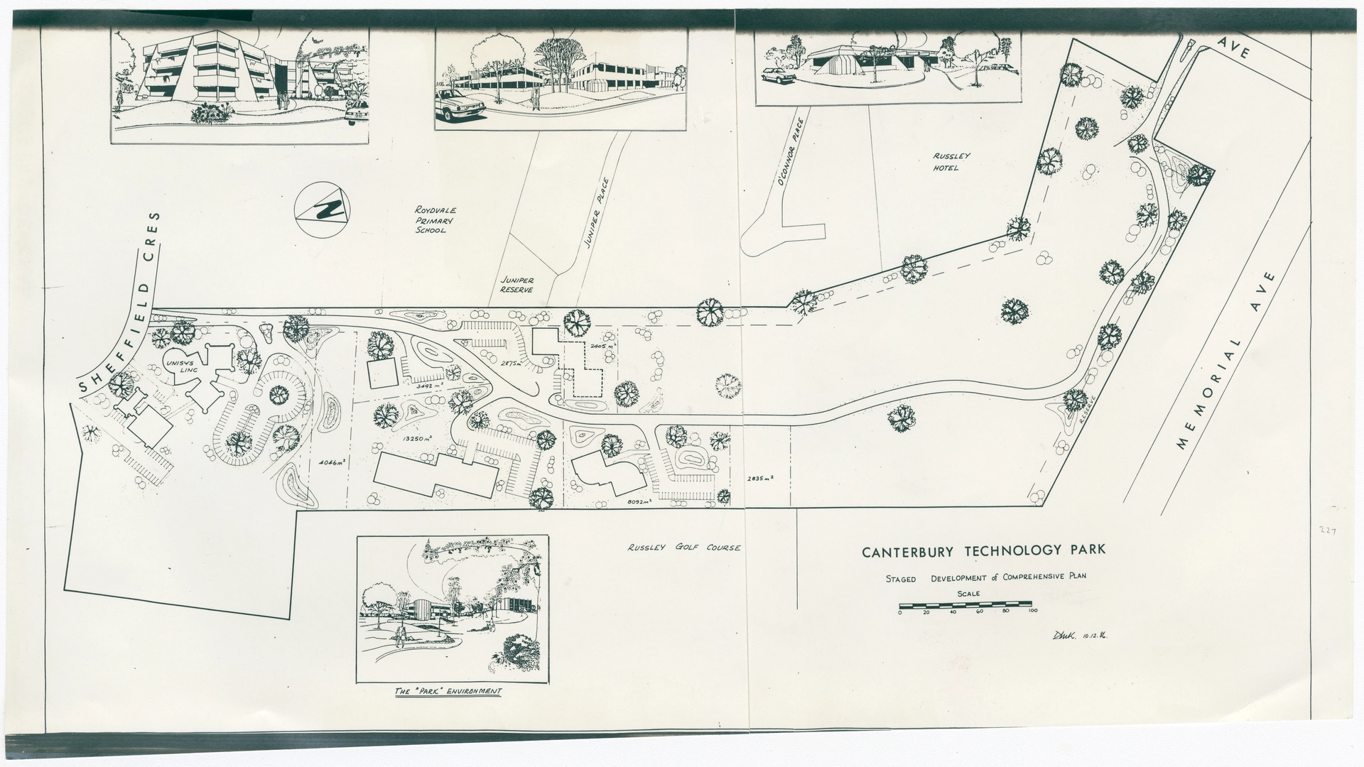Plan of Canterbury Technology Park | Record | DigitalNZ