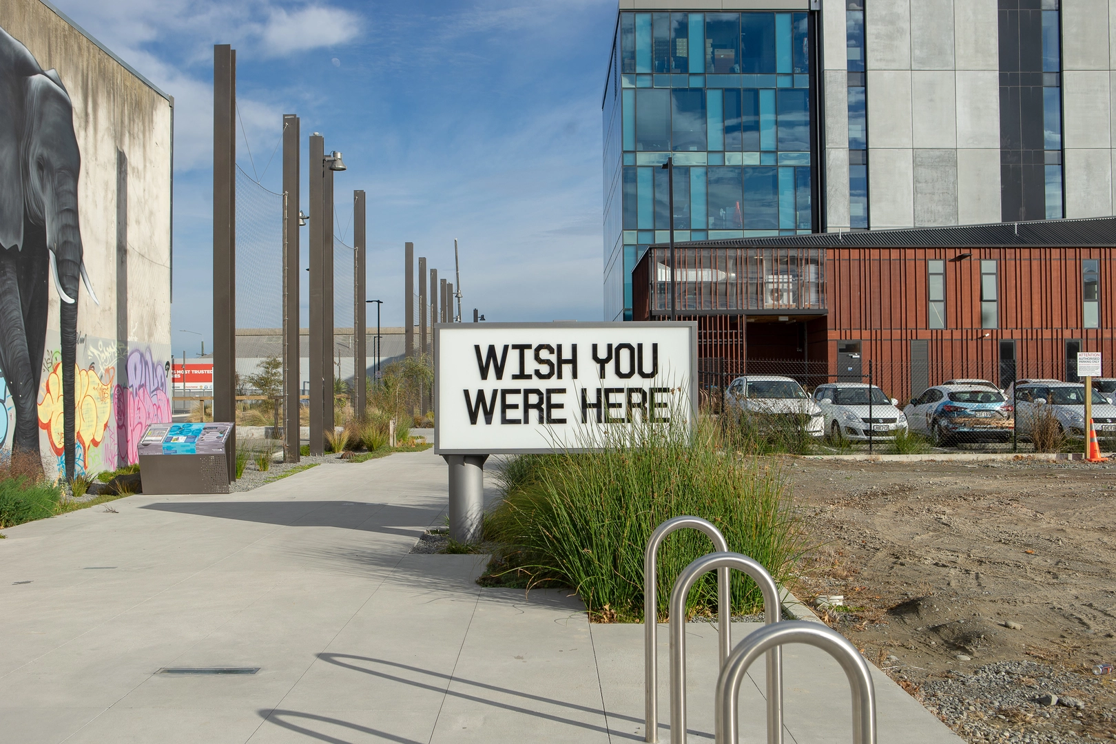 Artwork by Wayne Youle, Manchester Street | Record | DigitalNZ