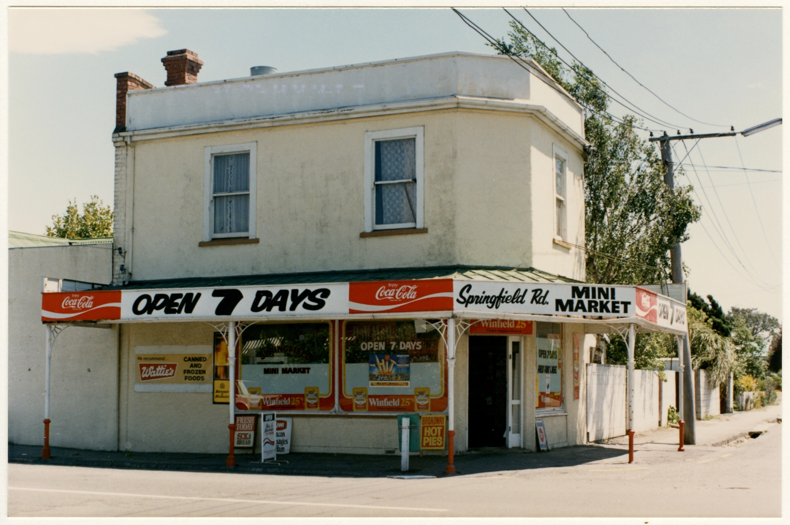 Springfield Rd Mini Market on Springfield Road | Record | DigitalNZ