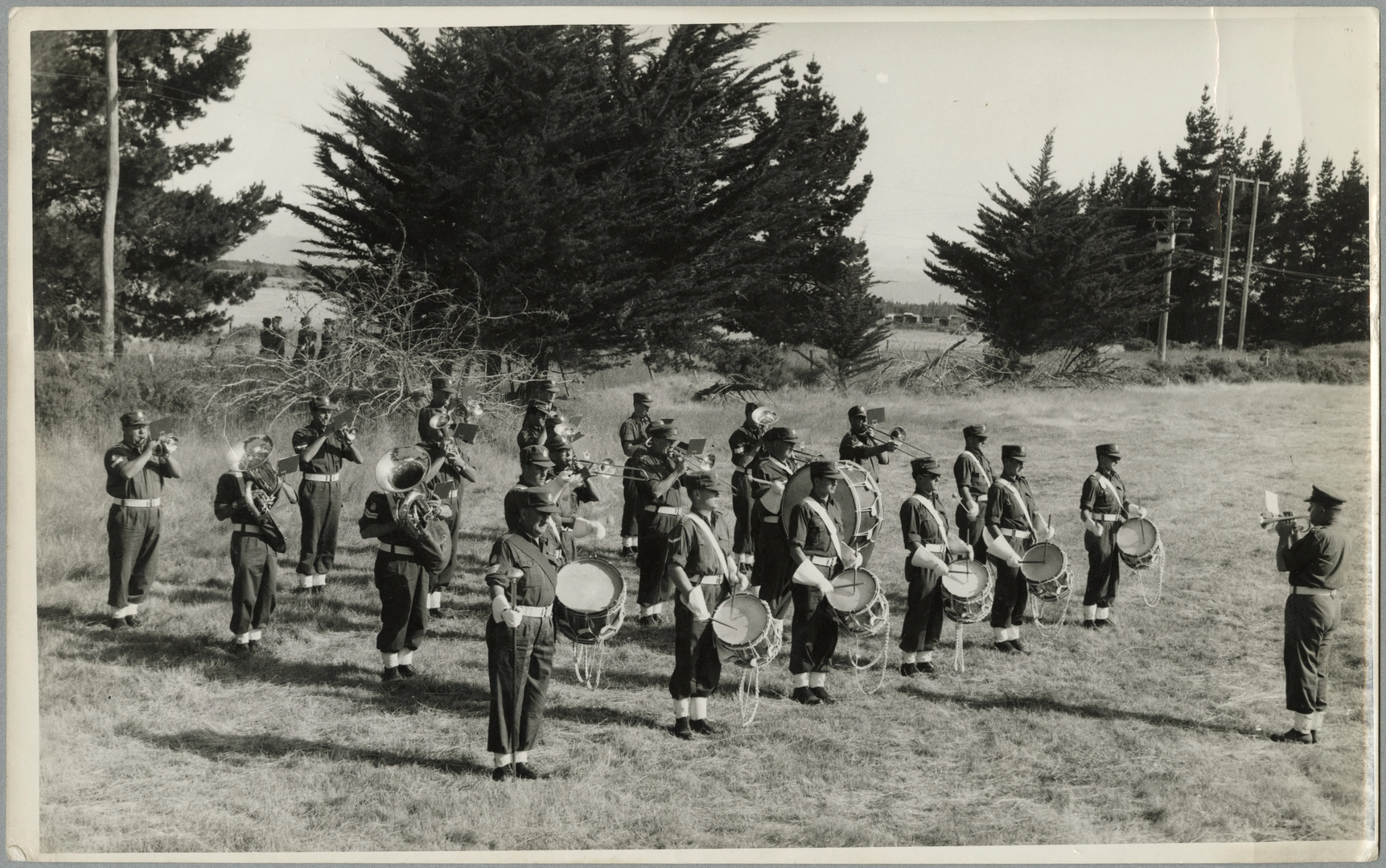 1st Canterbury Regimental Band rehersal | Record | DigitalNZ