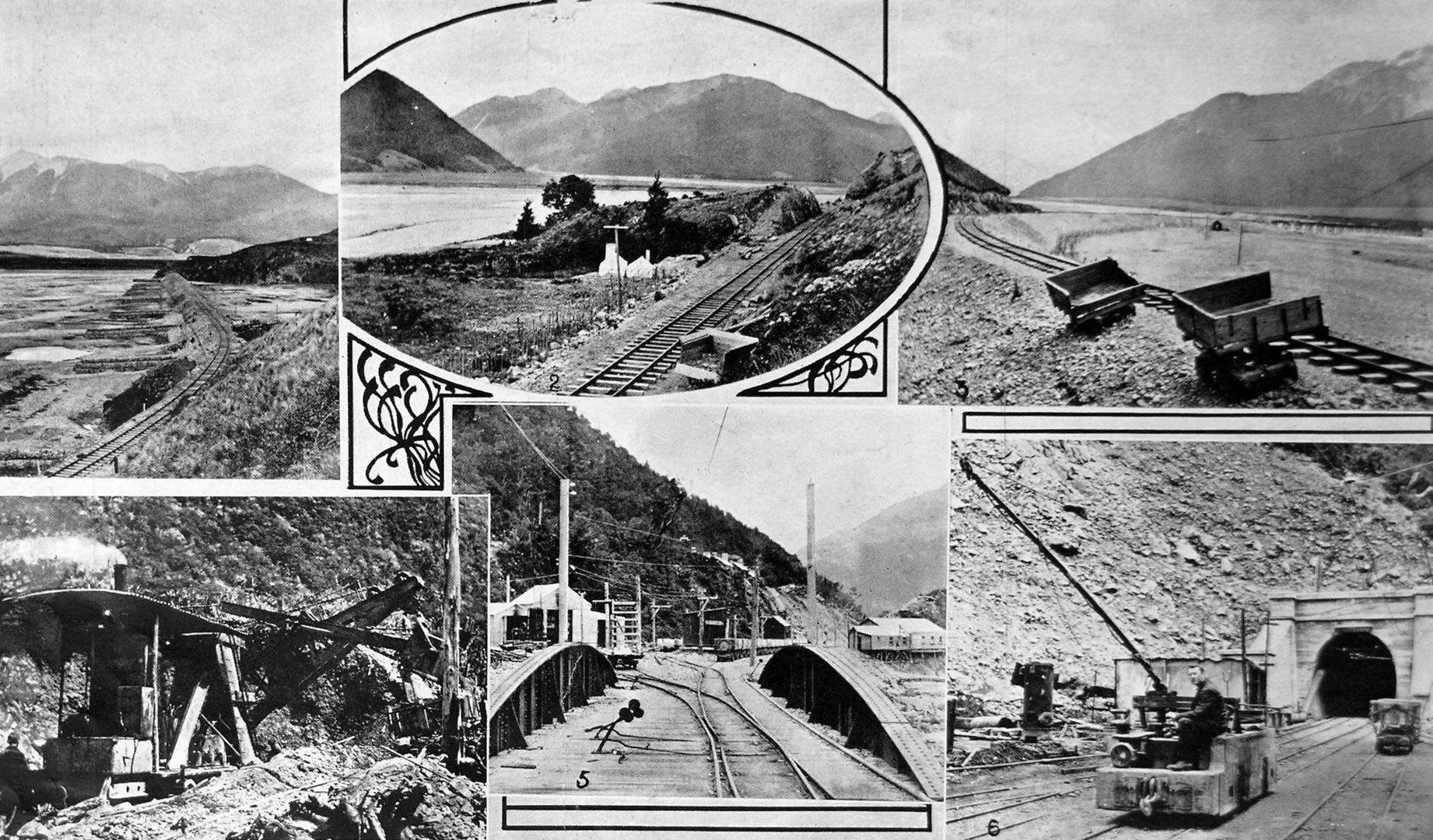 The progress of construction works on the Midland Railway | Record ...