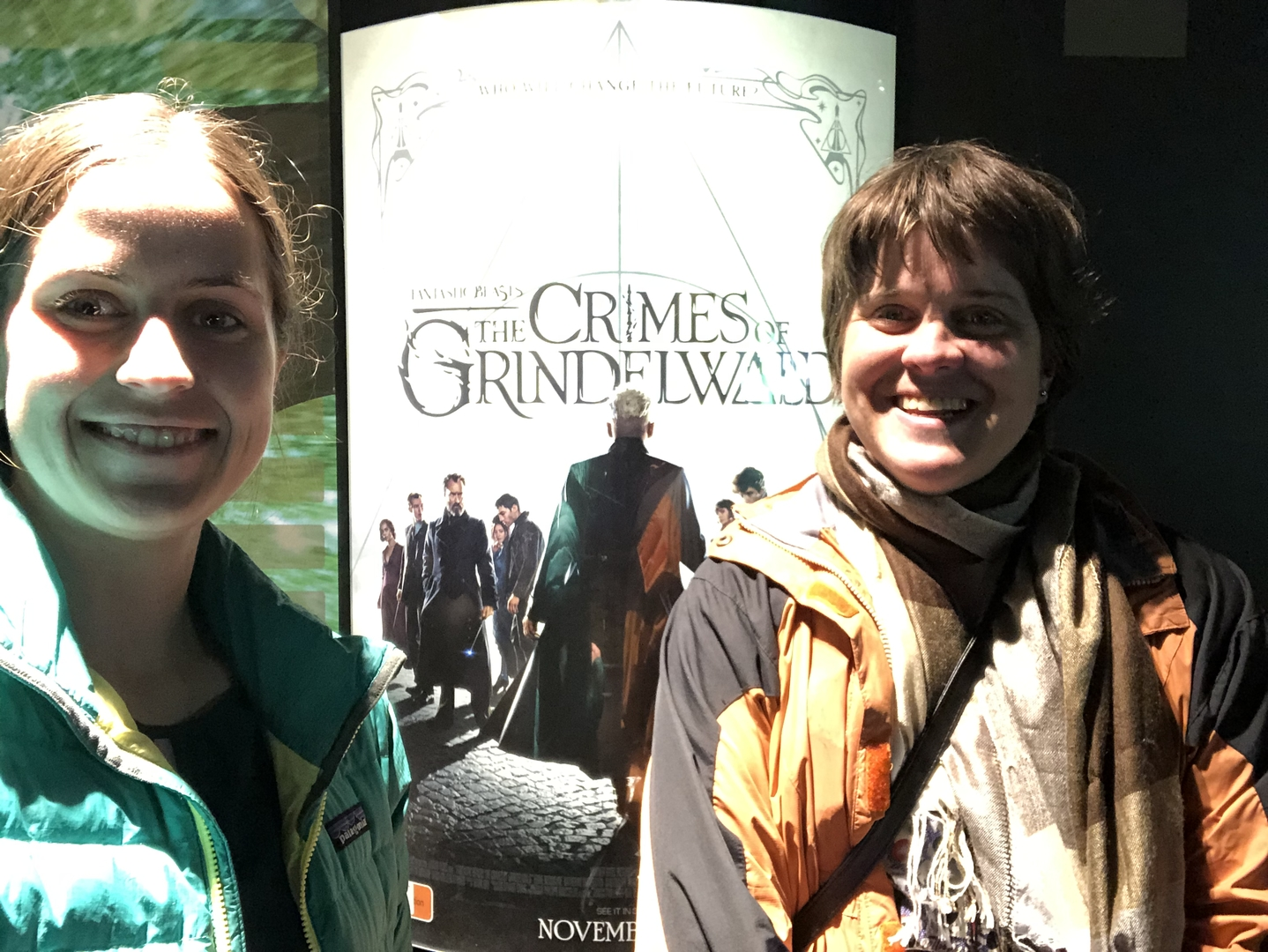 Beth and Rebecca at the movies | Record | DigitalNZ