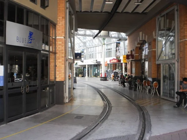 Cathedral Junction shops | Record | DigitalNZ