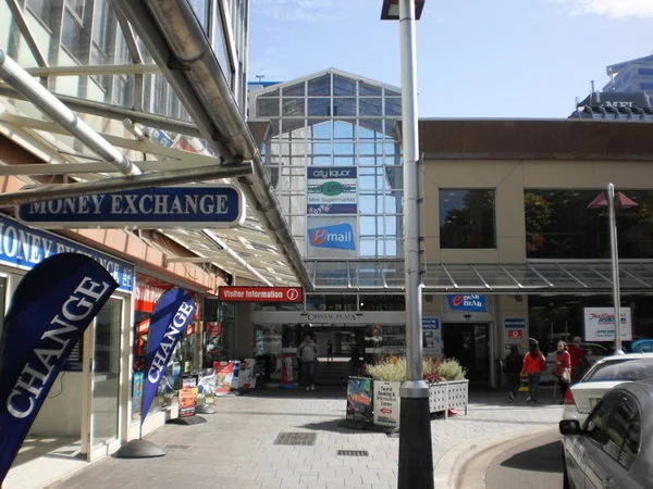 Crystal Plaza entrance | Record | DigitalNZ