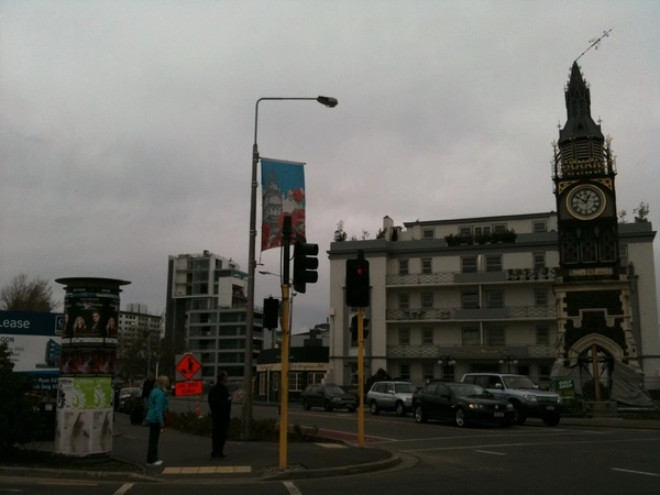 Victoria Mansions and Victoria Clock Tower | Record | DigitalNZ
