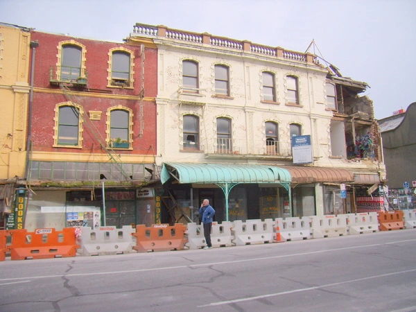 Tuam Street and Manchester Street SW | Record | DigitalNZ