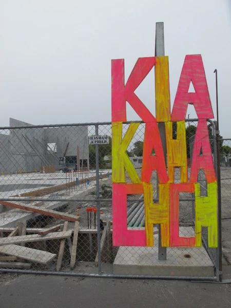 Kia Kaha sign | Record | DigitalNZ