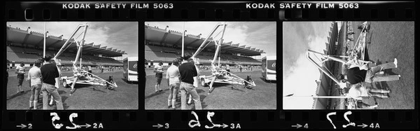 Inspecting a collapsed cherry-picker hoist | Record | DigitalNZ