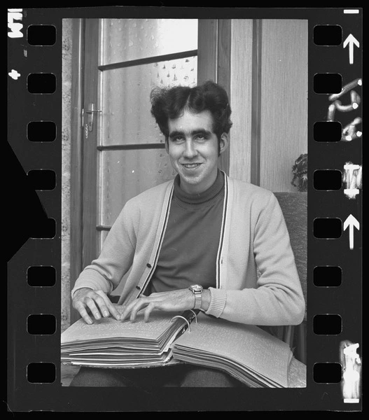 Graham Manson, visually impaired student | Record | DigitalNZ