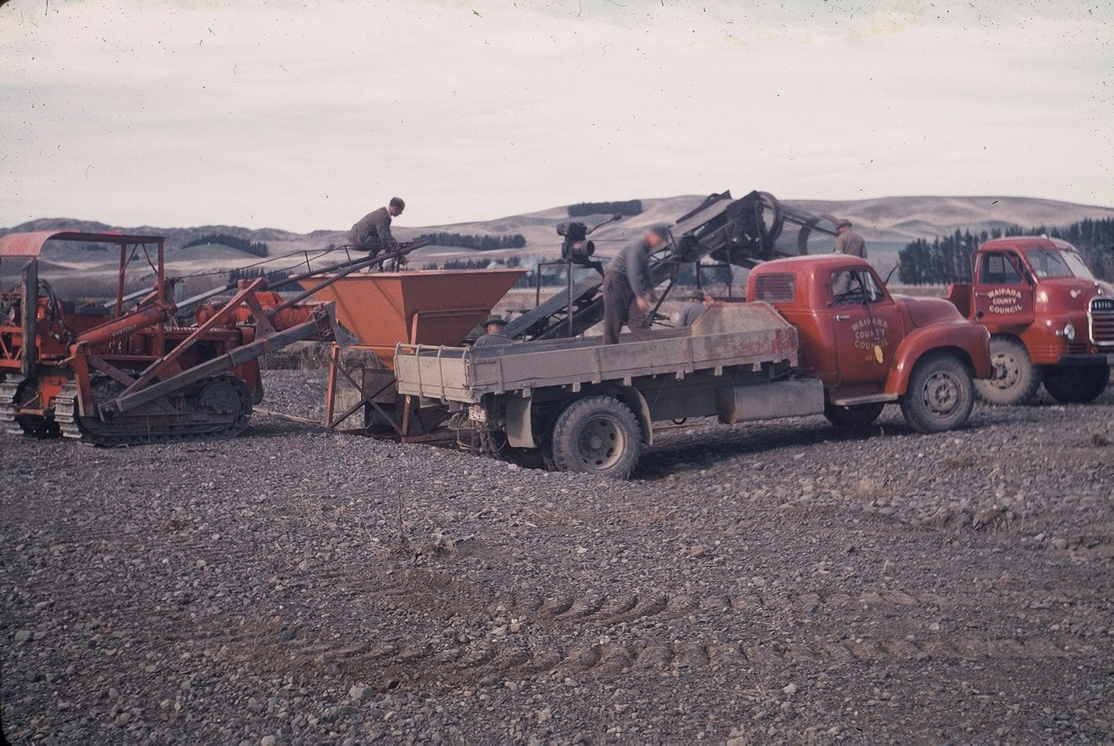 Waipara County Council shingle plant | Record | DigitalNZ