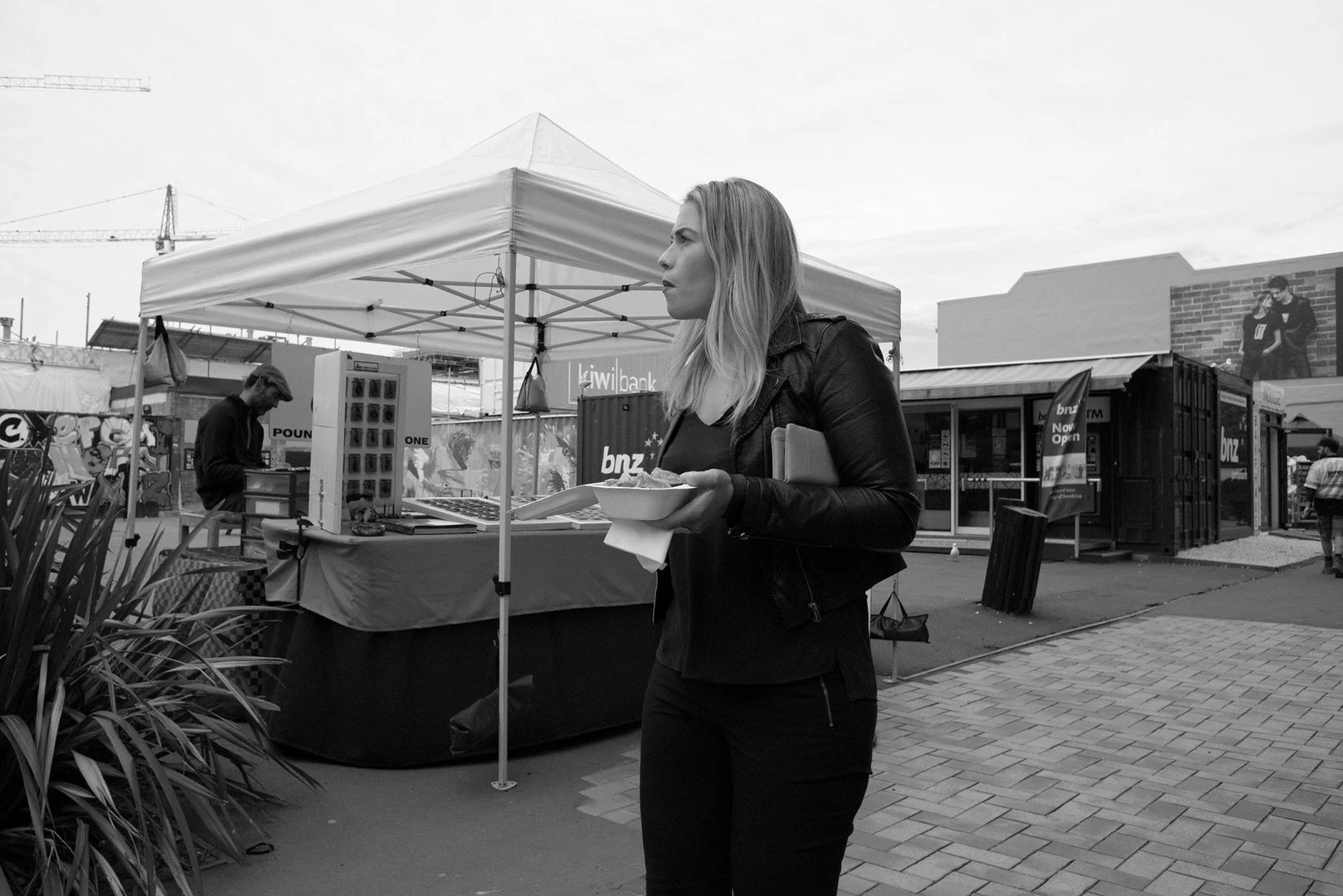 Tray of food in Re:Start Mall | Record | DigitalNZ