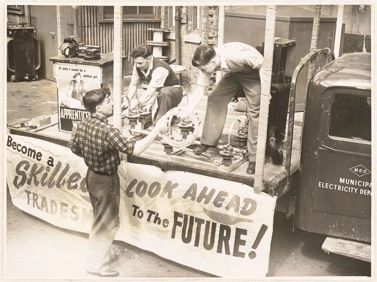 MED apprenticeship display | Record | DigitalNZ