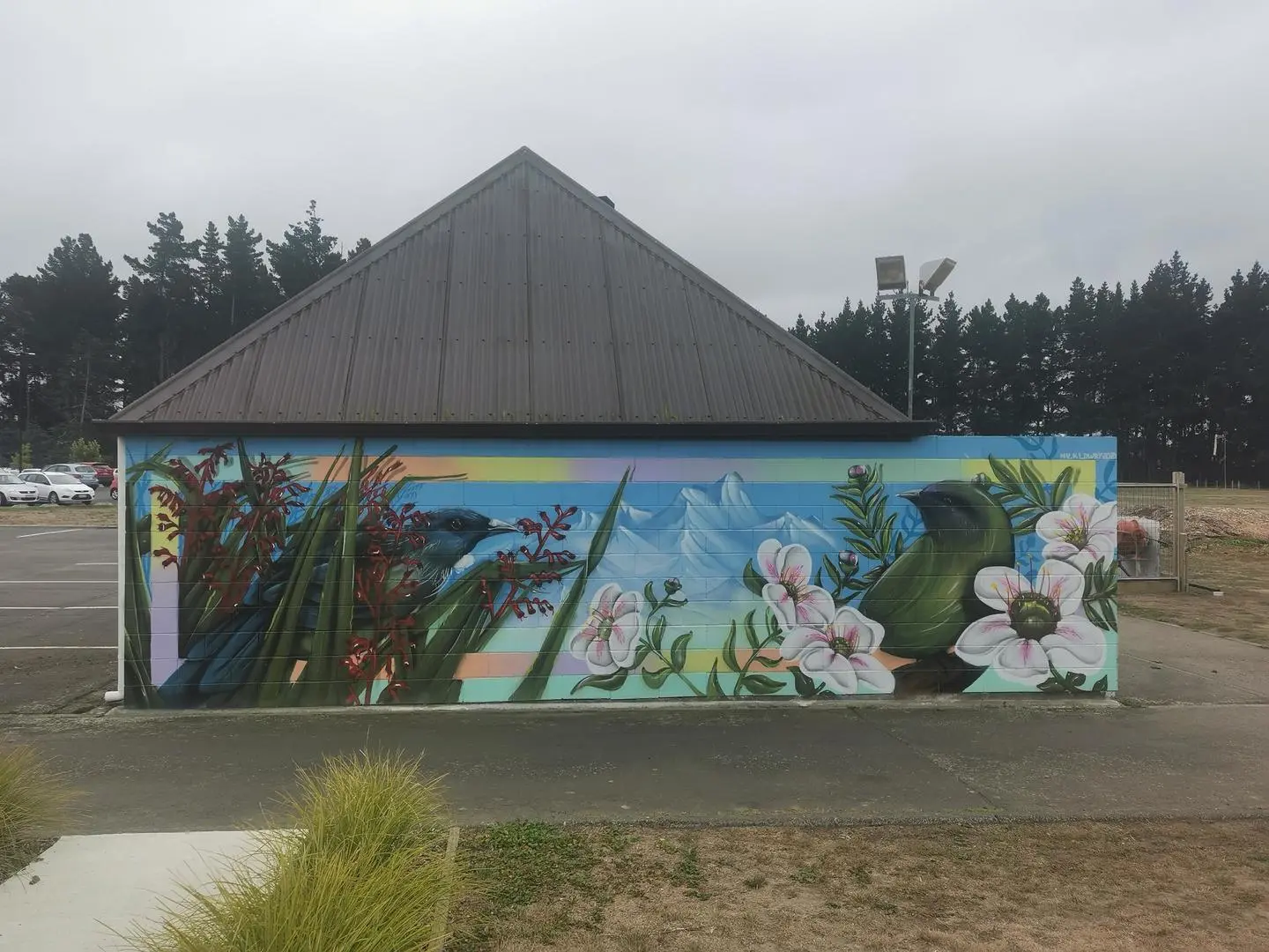 Nick Lowry mural - Burwood Hospital | Record | DigitalNZ