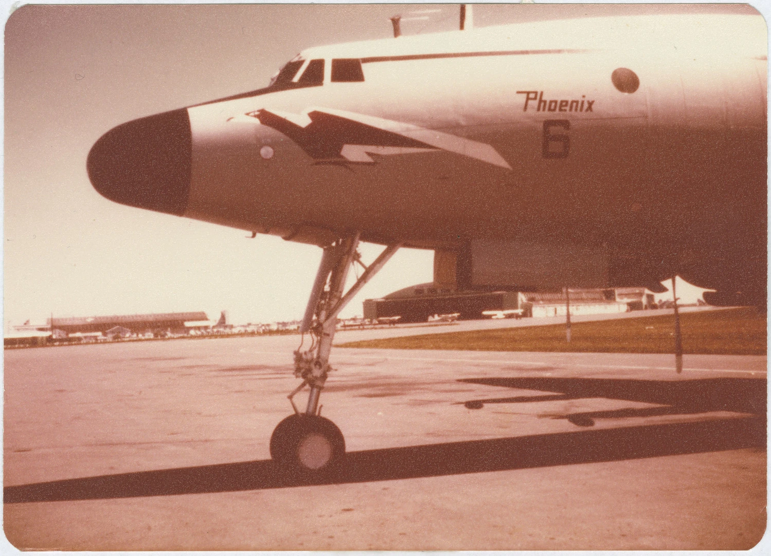 Phoenix aircraft at Christchurch Airport | Record | DigitalNZ
