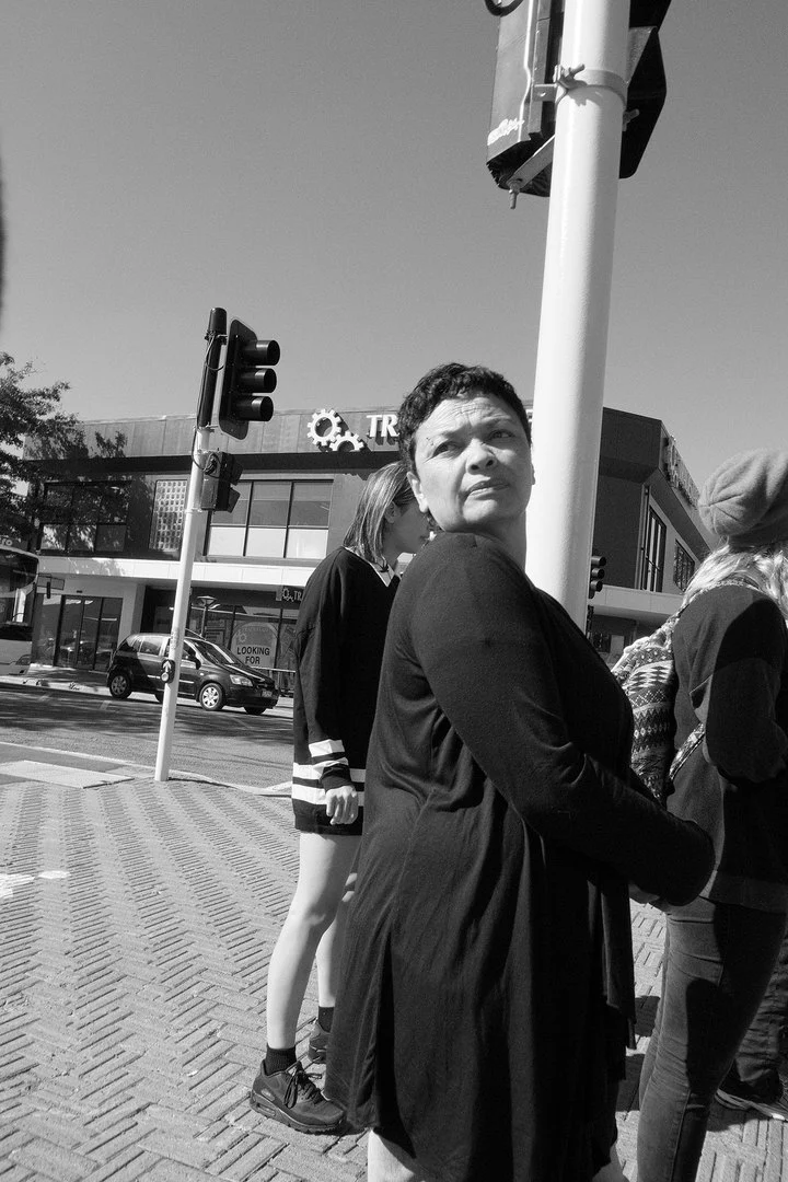 Waiting to cross St Asaph Street | Record | DigitalNZ