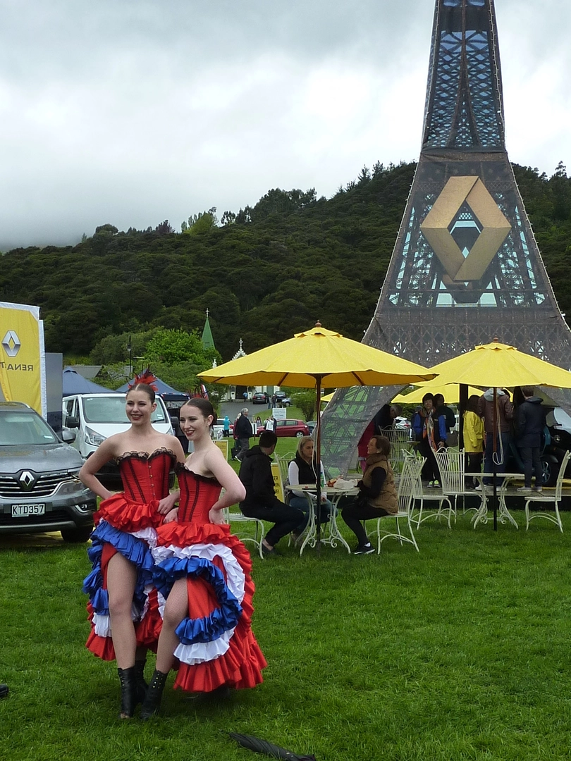 Akaroa French Festival Can-can dancers | Record | DigitalNZ