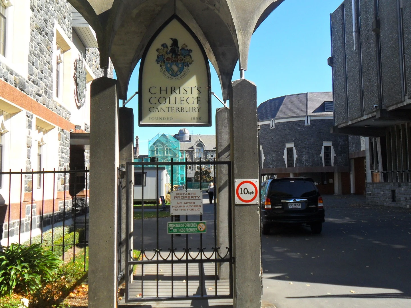 Christ's College earthquake damage | Record | DigitalNZ