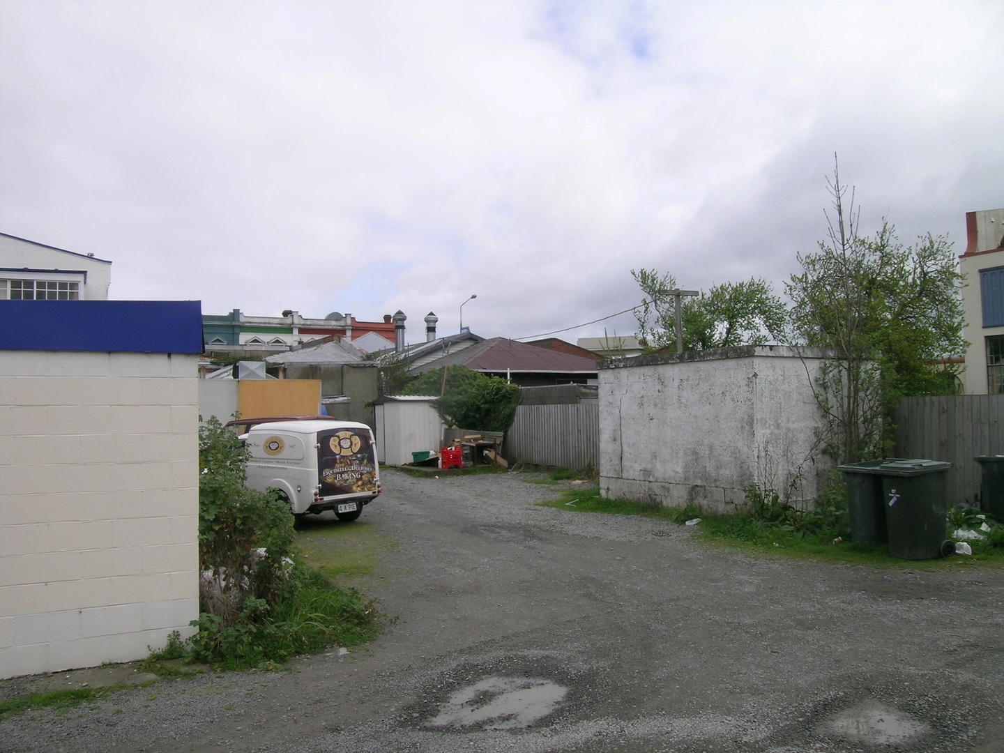 Yard of of Beckenham shops | Record | DigitalNZ