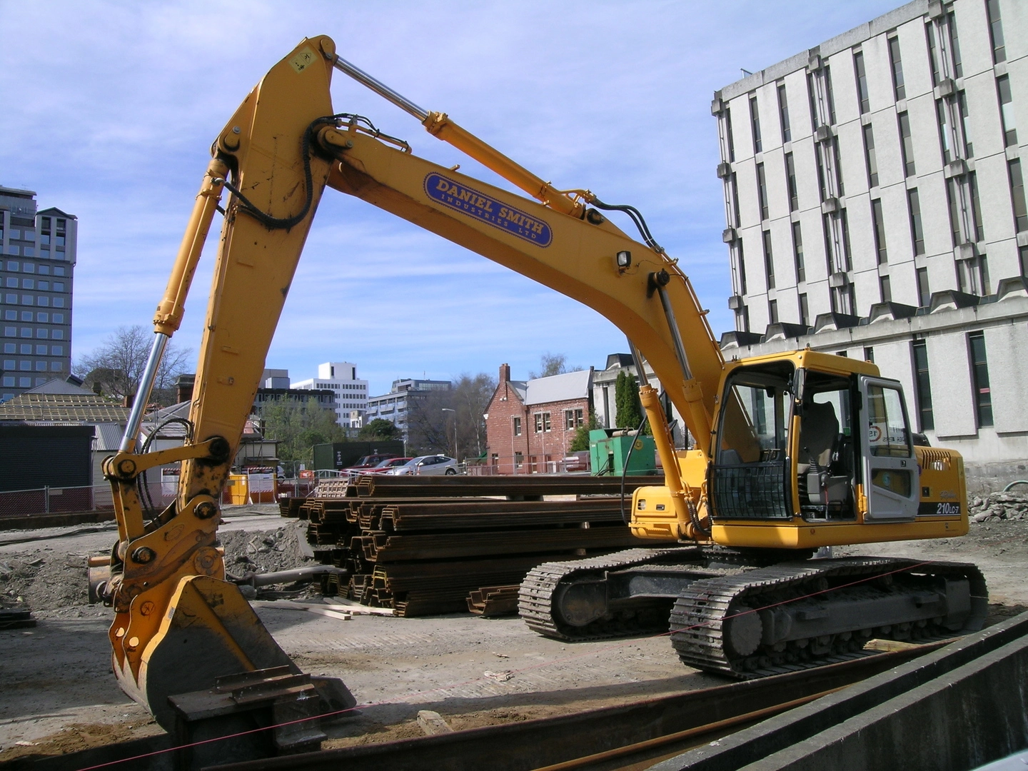 62 Worcester Street construction site | Record | DigitalNZ