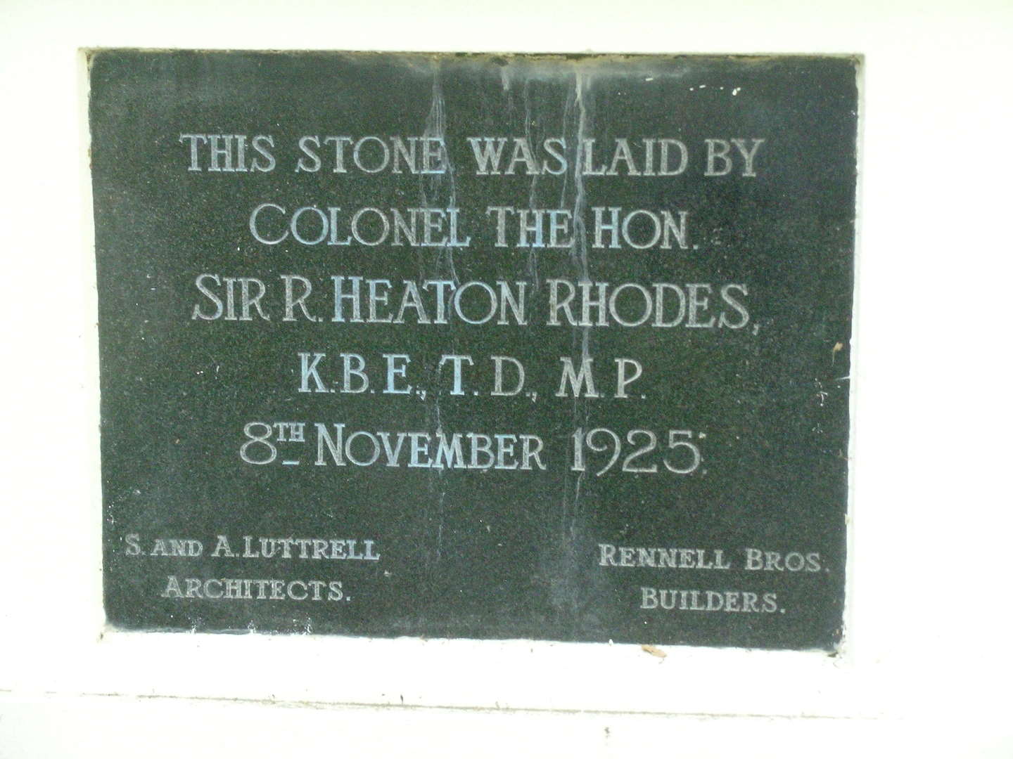 Bandsmen's Memorial Rotunda plaque | Record | DigitalNZ