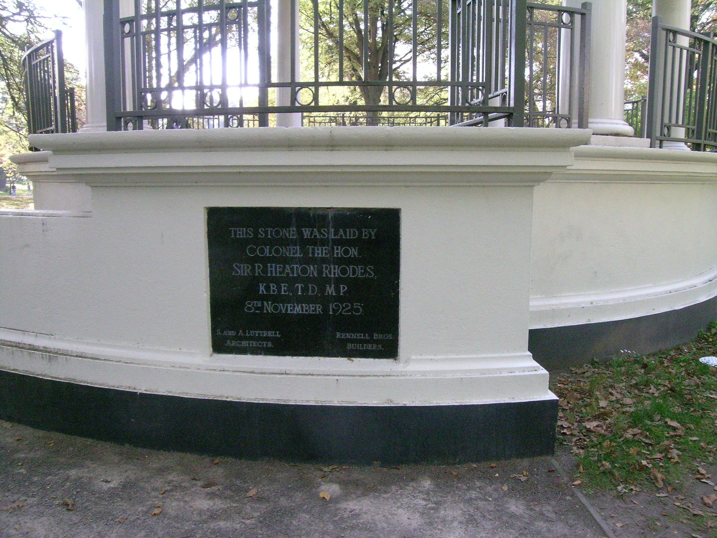 Bandsmen's Memorial Rotunda | Record | DigitalNZ