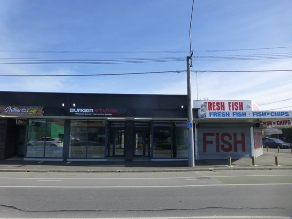 Stanmore Road shops | Record | DigitalNZ