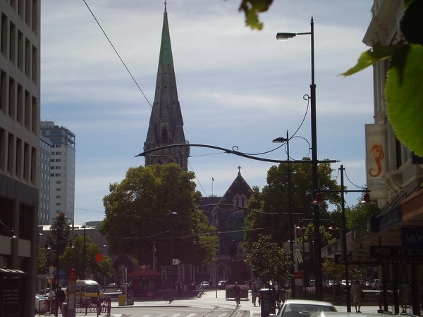 Cathedral Square from Worcester Street | Record | DigitalNZ