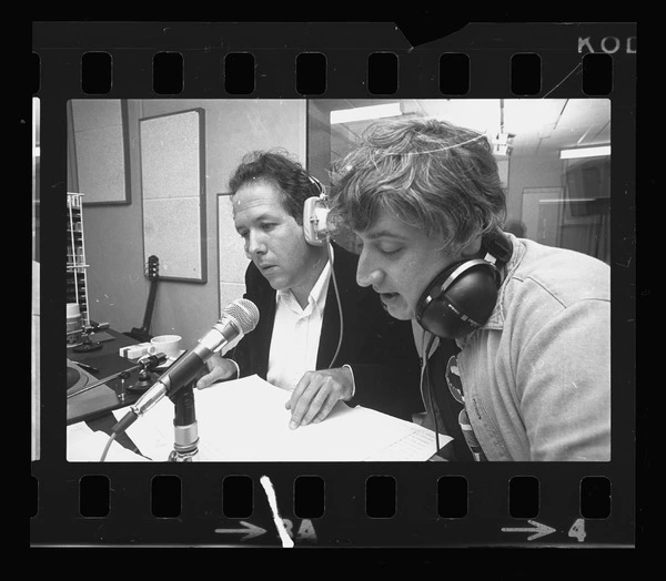 David McPhail and Jon Gadsby recording | Record | DigitalNZ